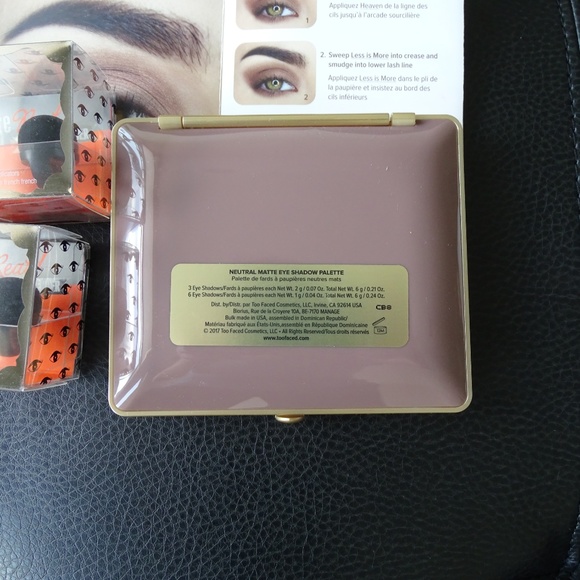 Too Faced | Makeup | Bundle Too Faced Natural Matte Eye Shadow Palette ...